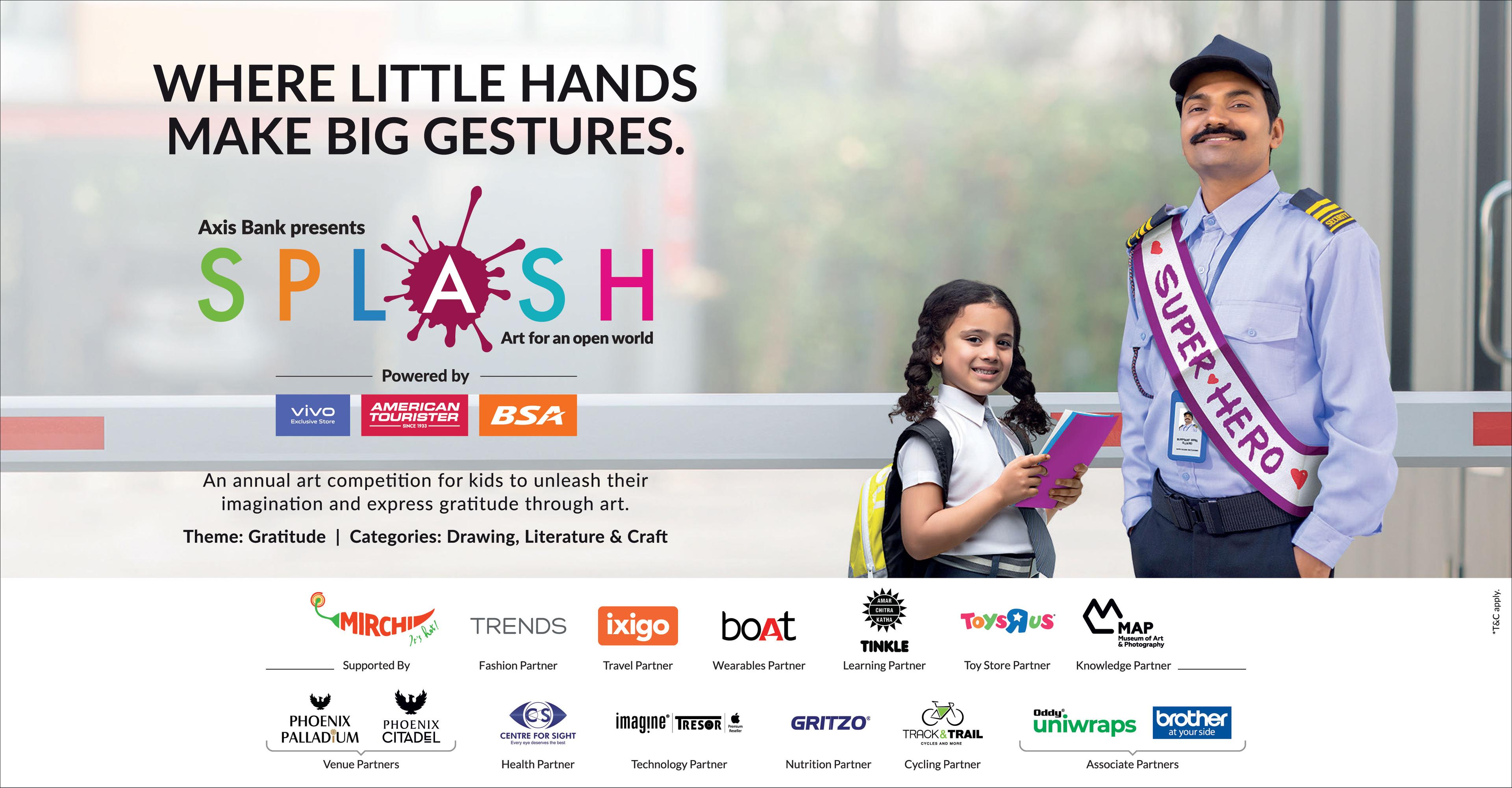 Axis Bank Splash 2024 | Home